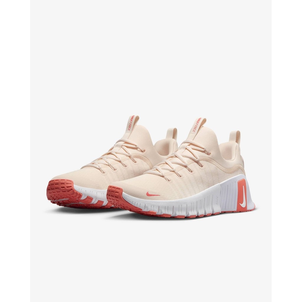 FJ7126-801 Nike Free Metcon 6 Guava Ice Light Wild Mango White (Women's ...