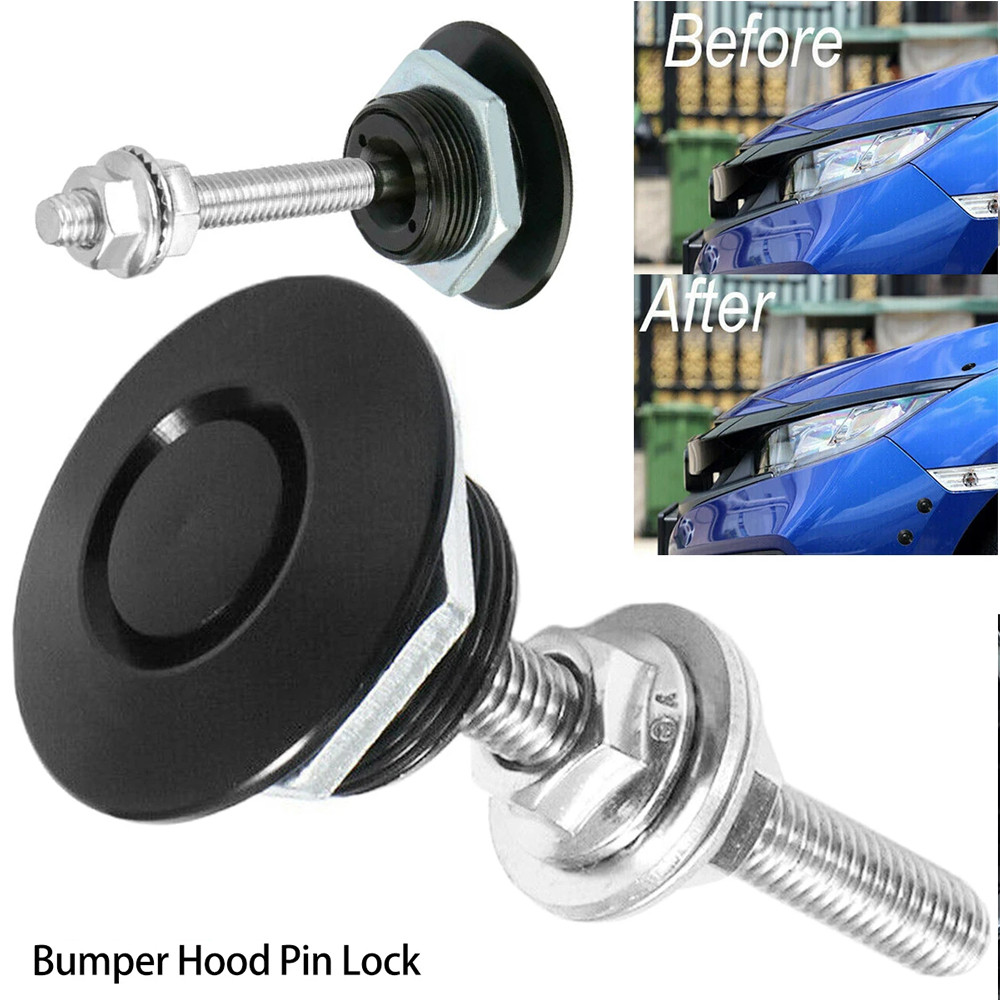 TOMBOL 30mm Bumper Clip Car Hood Lock Clip Car Push Button Quick ...