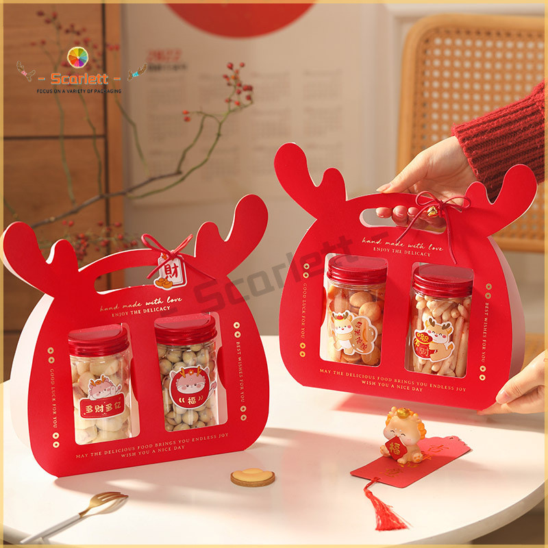 [10pcs/lot] Chinese New Year Portable Handmade Food Jar Bottles ...