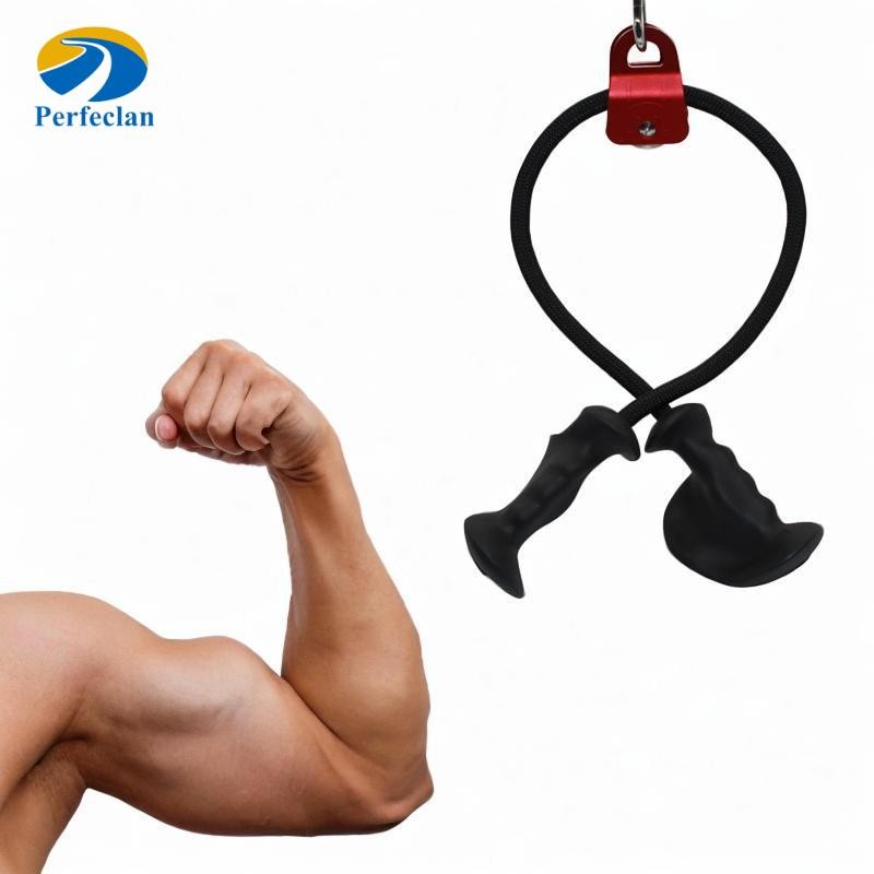 Perfeclan Triceps Rope Pull Down Rope for Triceps Exercise Shoulder Gym ...