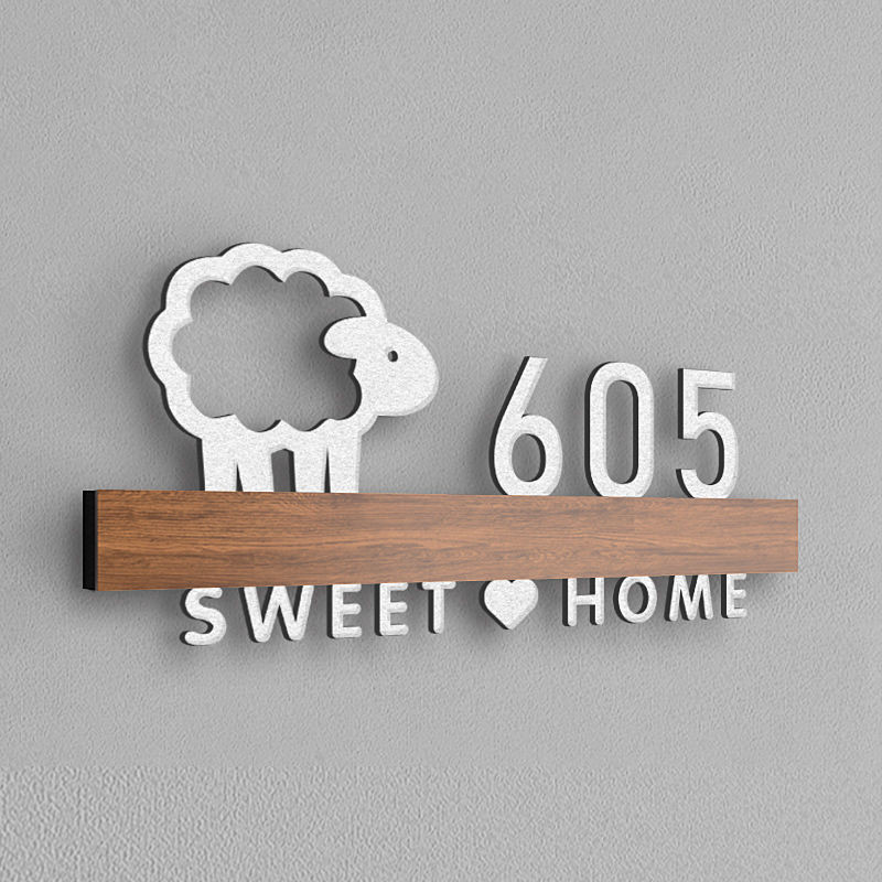 Customised Unit Sign door sign door unit number house unit number ...
