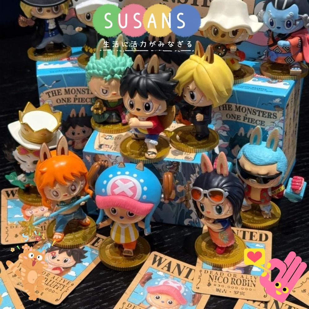 SUSANS Box, Model Collection POP MART X One Piece Series Box, Luffy ...