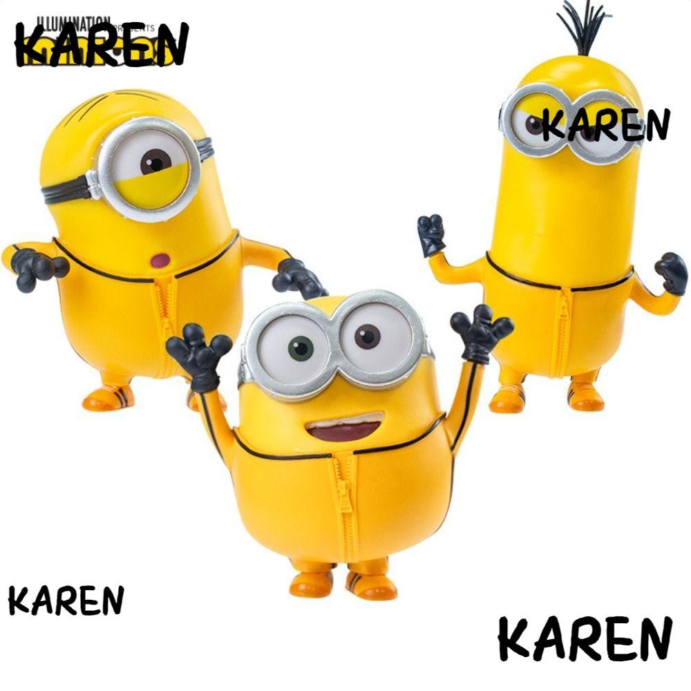 KAREN Big Eye Box, Bob PVC Toys, Gift Stuart Cute Kawaii Action Figure ...