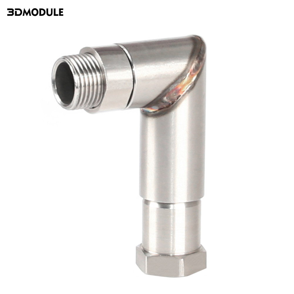 M18x15 O2 Oxygen Sensor Angled Extender Spacer 90 Degree Bung Extension ...