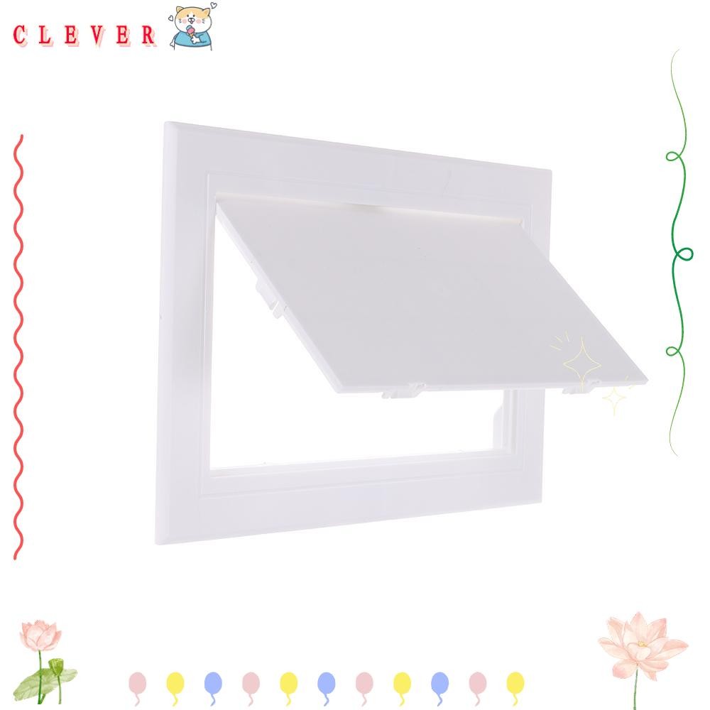 CLEVER Access Panel Door, Plastic Removable Opening Flap Cover Plate ...