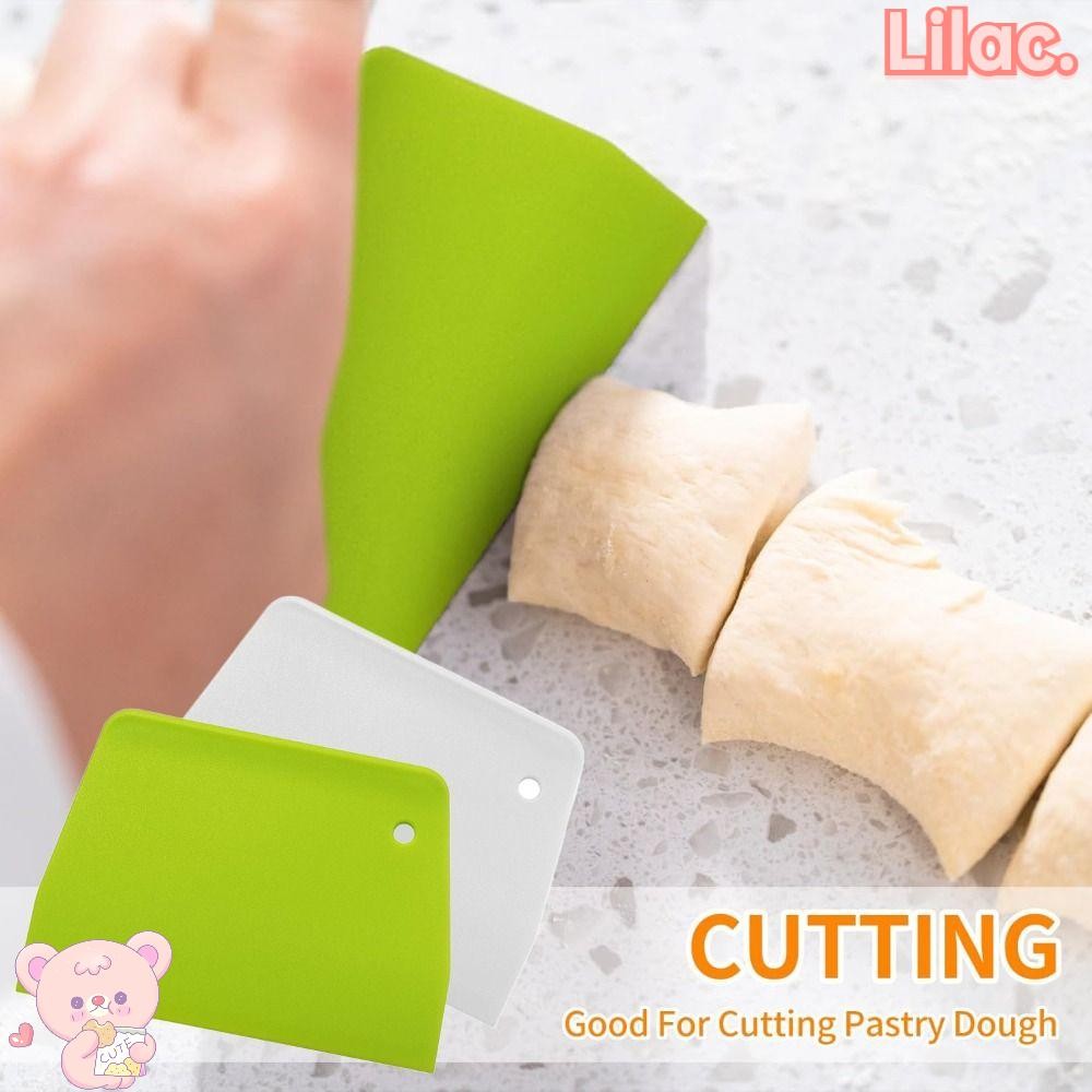 VIOLETLILAC Multipurpose Scraper, Hard Green White Practical Pastry ...