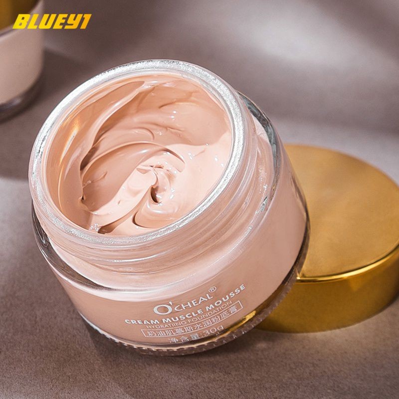 Ocheal Foundation Cream Cover Pore Mark Concealer Brightening Skin Tone ...