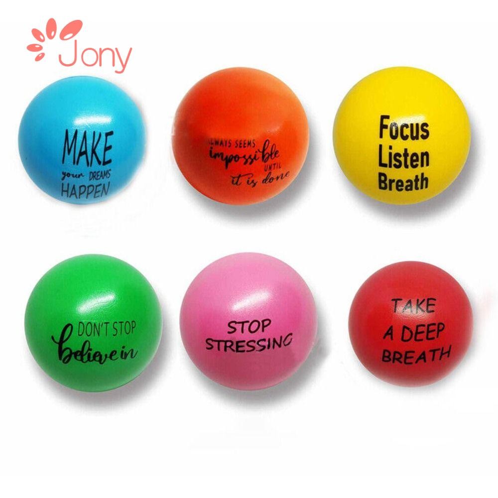 JY1 Motivational Stress Balls, Squeeze Stress Relief Grip Training ...