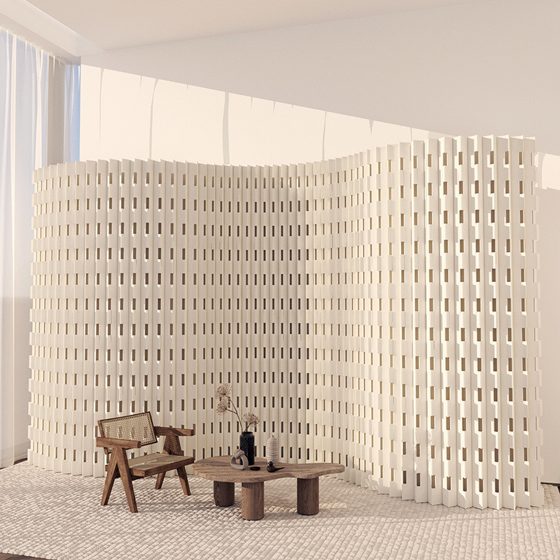 Folding Screen Partition for Rental Houses, Movable Room Divider, Live ...