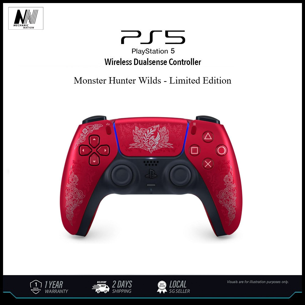 Ready Stock - Sony Playstation 5 PS5 Limited Edition Monster Hunter ...