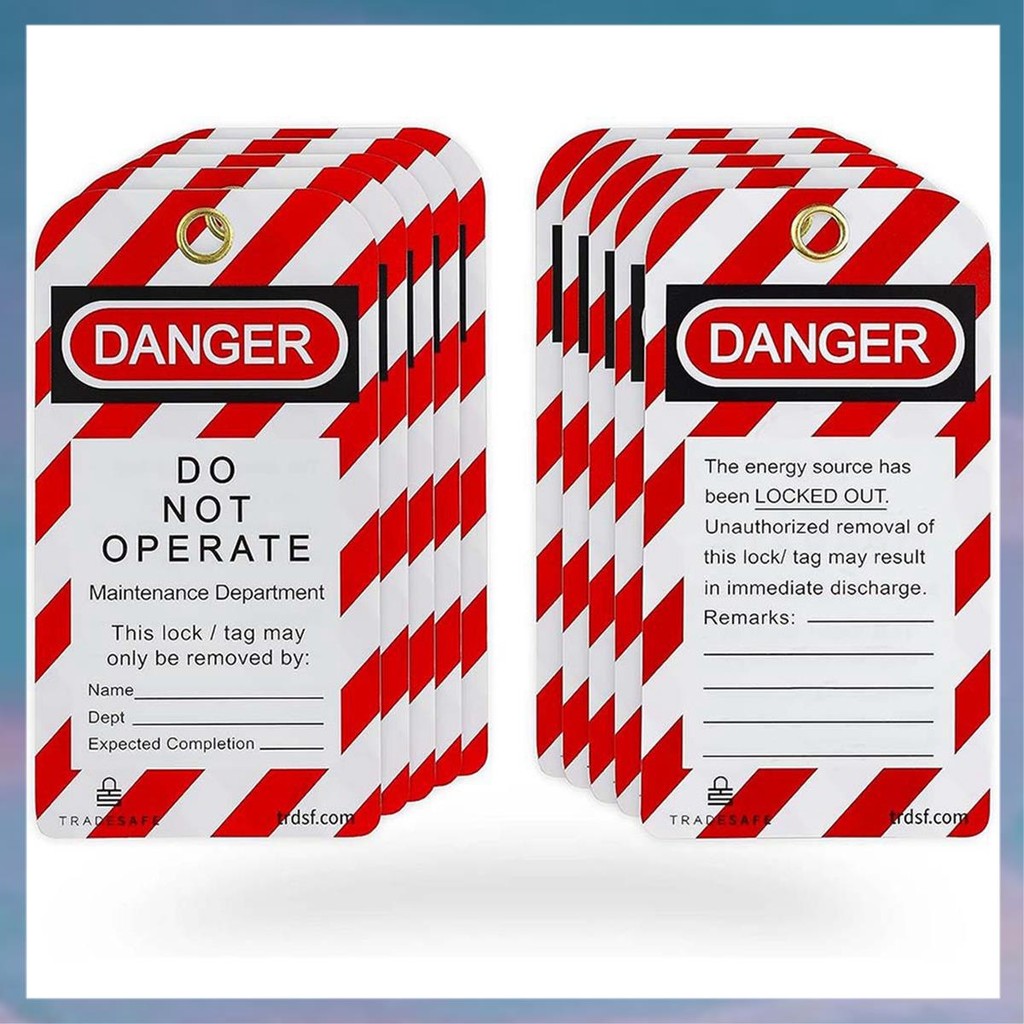 [hotkeystore.sg] Danger Do Not Operate Labels Warning Maintenance ...