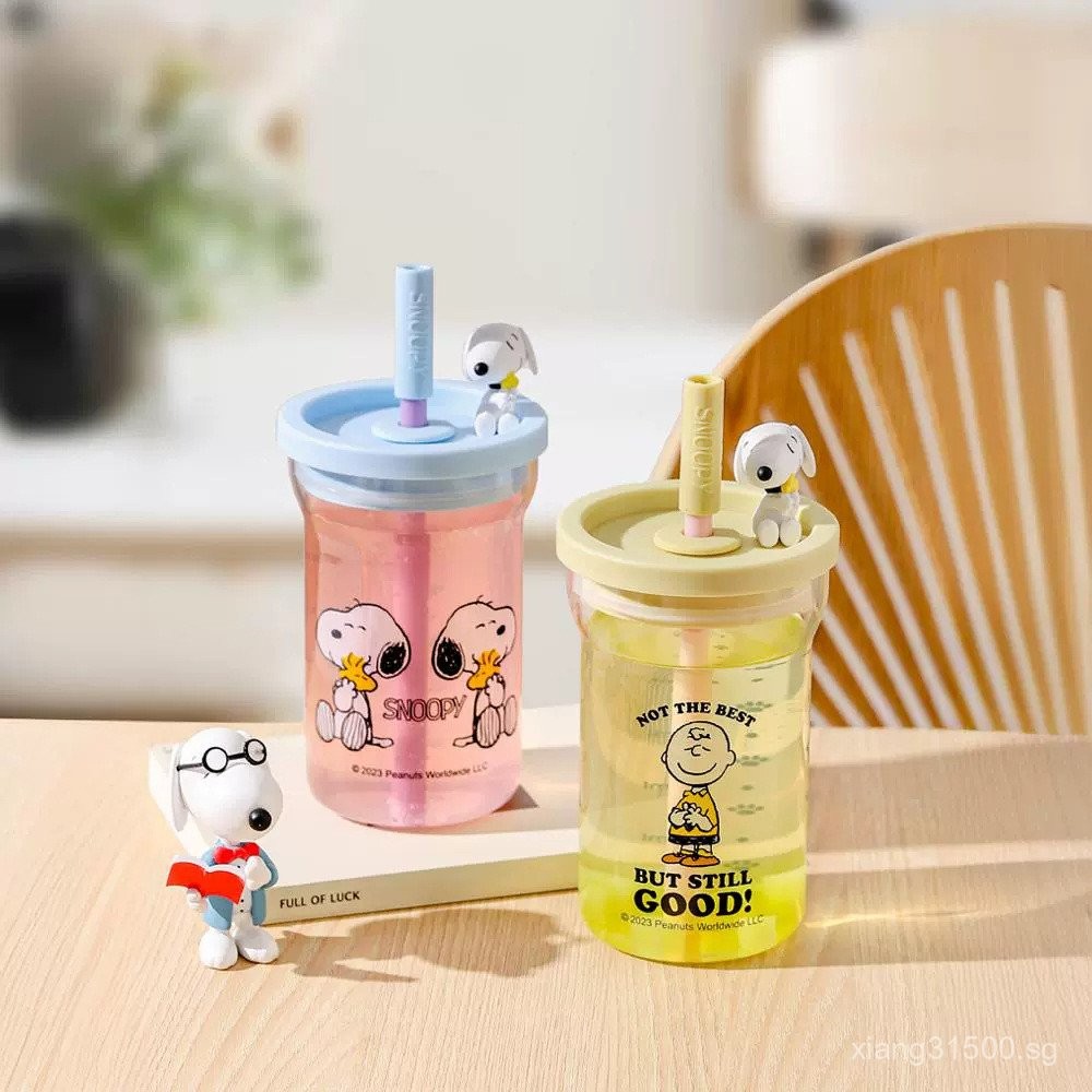 Cute Snoopy Cup 2024 New Female Good-looking Birthday Gift Student Cup ...