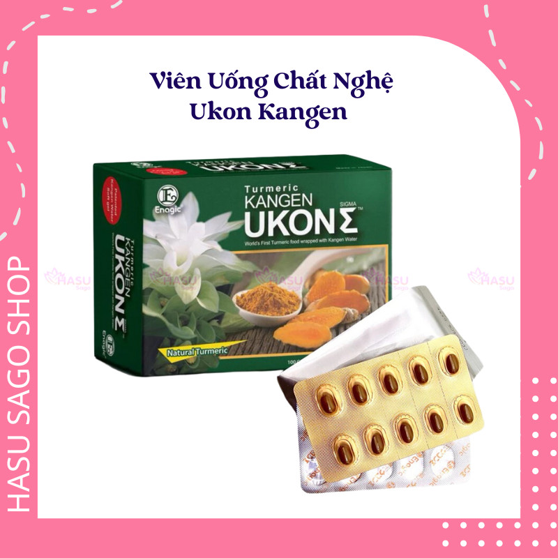 Japanese Ukon Kangen Nano Turmeric Pills for Health Care, Skin Beauty ...