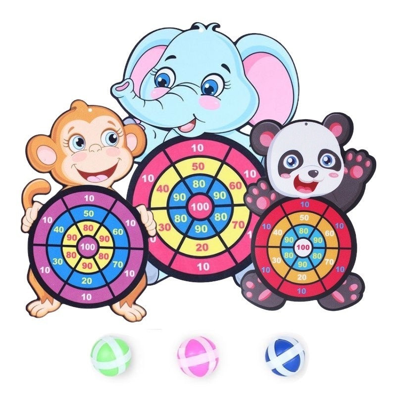 WHOLESALE TOYSJKT DART BOARD BALL Toys/ sticky BALL throwing dart BOARD ...