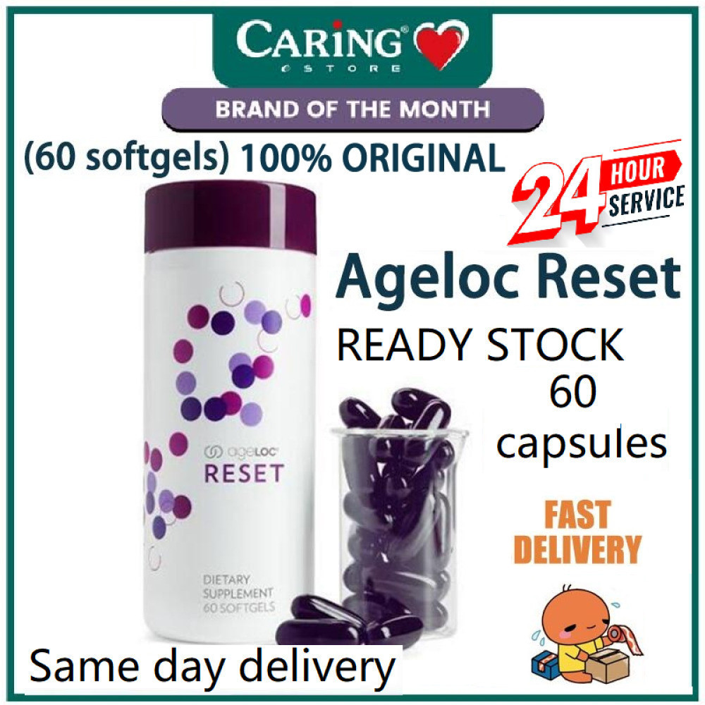 SG READY STOCK【100% ORIGINA】 Nuskin NU SKIN Meta / Ageloc Reset (60 ...