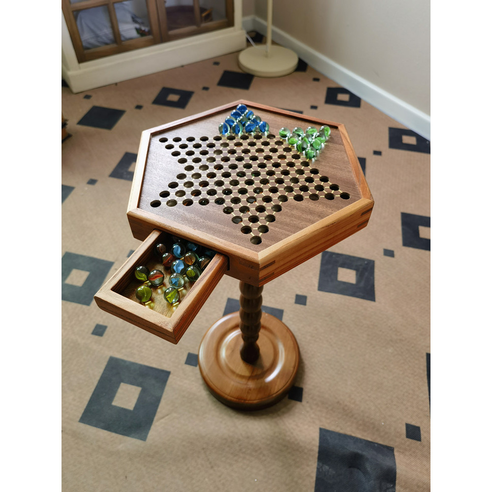 DIY Fun Side Table Checkers Nordic Solid Wood Side Table Living Room ...