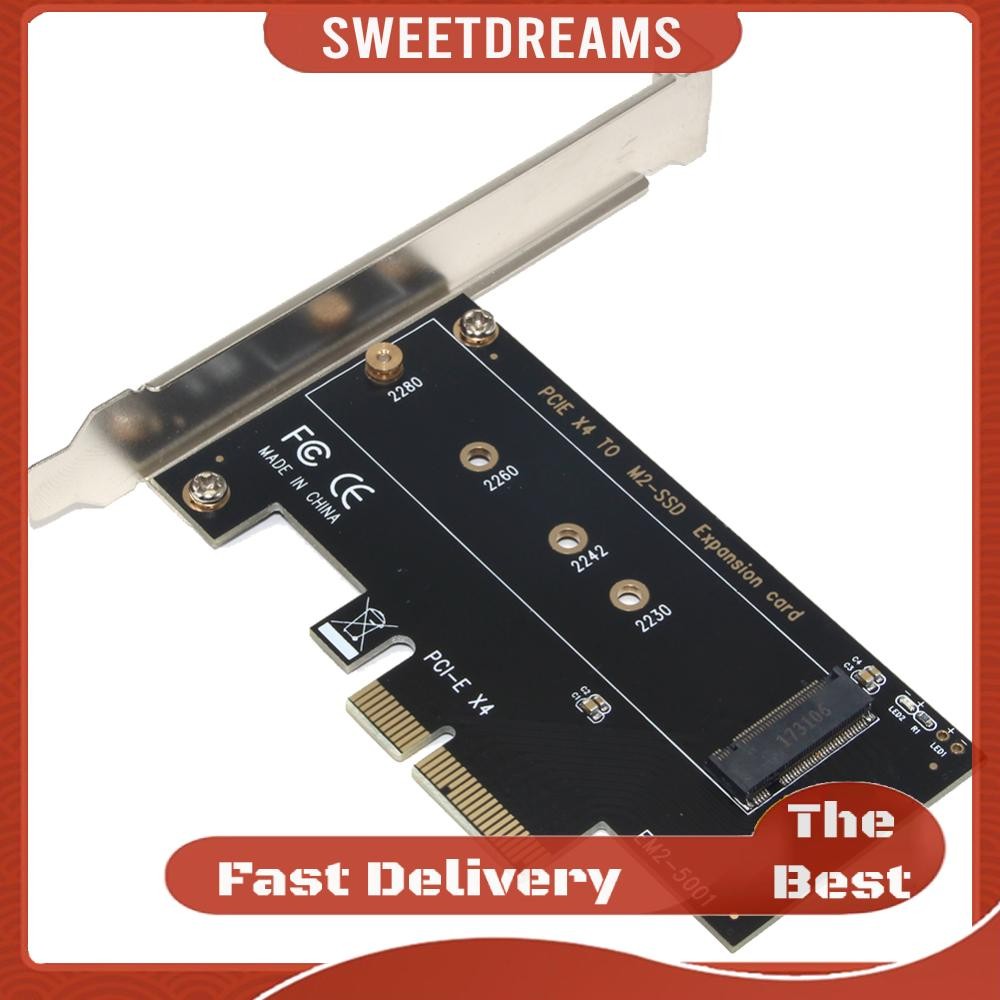 EM2-5001 PCI-E 3.0 X4 to NVMe M.2 Key SSD Riser Expansion Card | Shopee ...