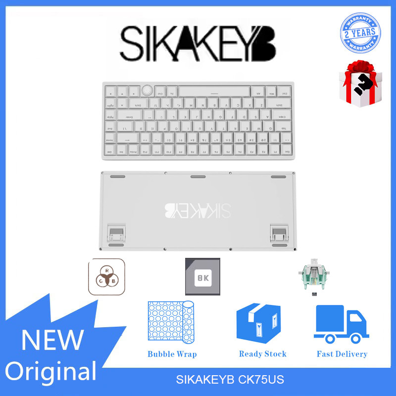 SIKAKEYB CK75US Magnetic axis keyboard, translucent keycaps, RT mode ...