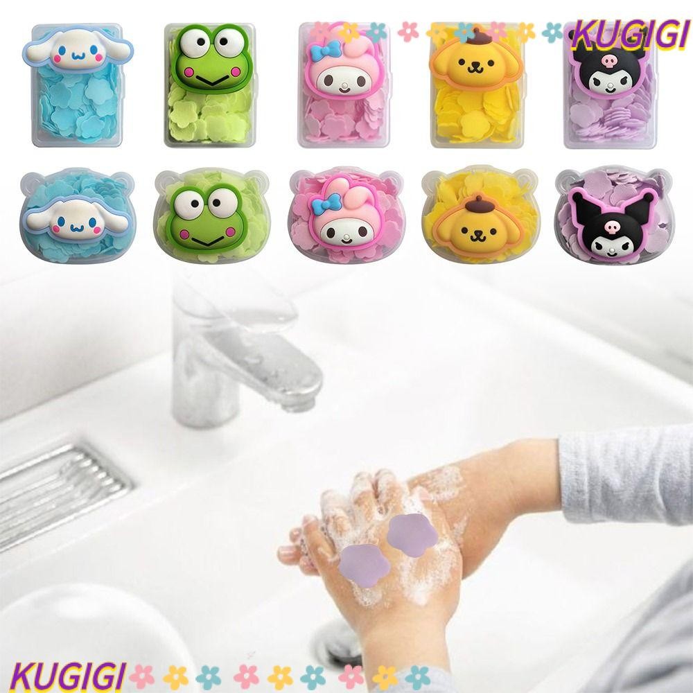 KUGIGI Disposable Hand Soap Tablets, Kuromi Melody Purin Cinnamoroll ...