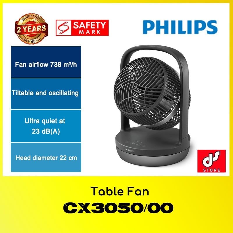 Philips CX3050/01 Table Fan 3000 Series WITH 2 Years Warranty | Shopee ...