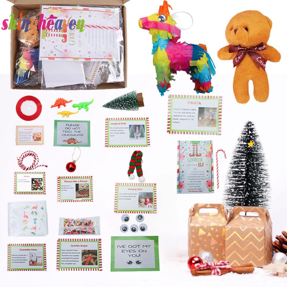 2023 Elf Props Kit 24 Days of Christmas Elf Activities Elf Countdown ...