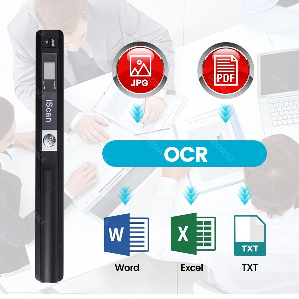 Perfect A4 Document JPG/PDF Scanner Mini Portable Digital Scanner ...
