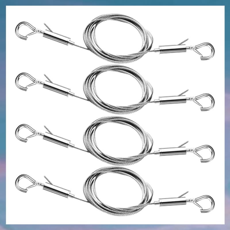 [hotkeystore.sg] 4PCS Adjustable Picture Hanging Wire Kit,,3.3FT 6.6FT ...