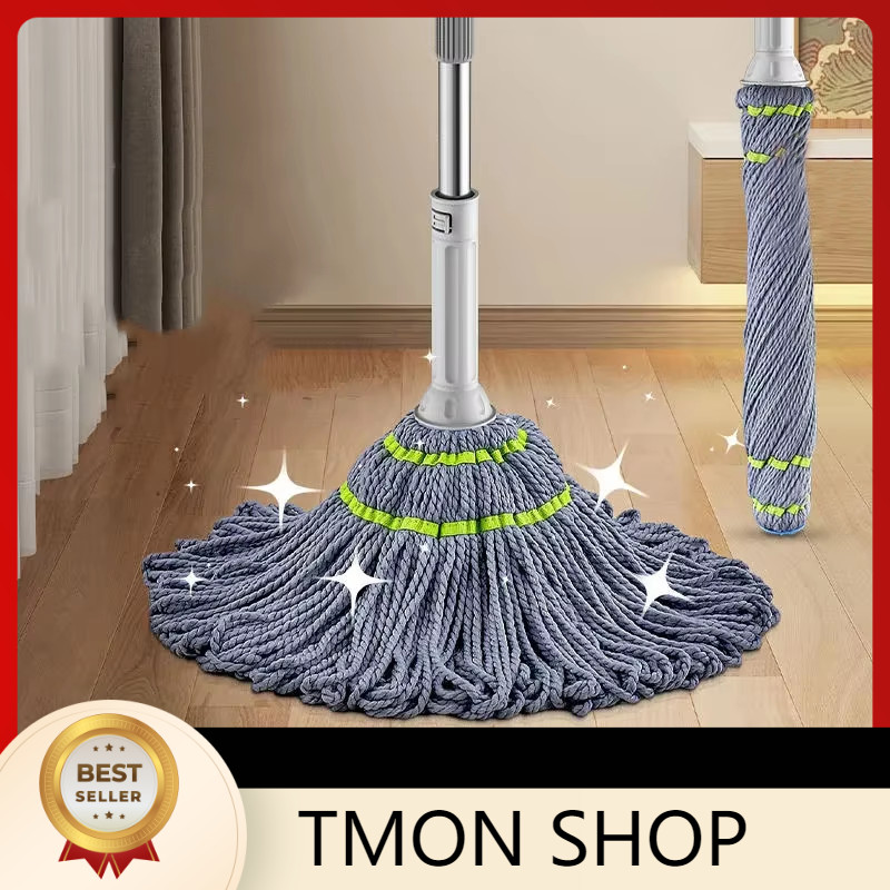 Scrubber Mop Squeeze Household Cleaning Room Floor Scrubbing Office ...