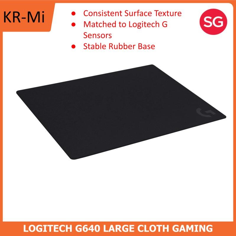 Logitech G640 Large Cloth Gaming Mouse Pad ( 1-Year Logitech Warranty ...