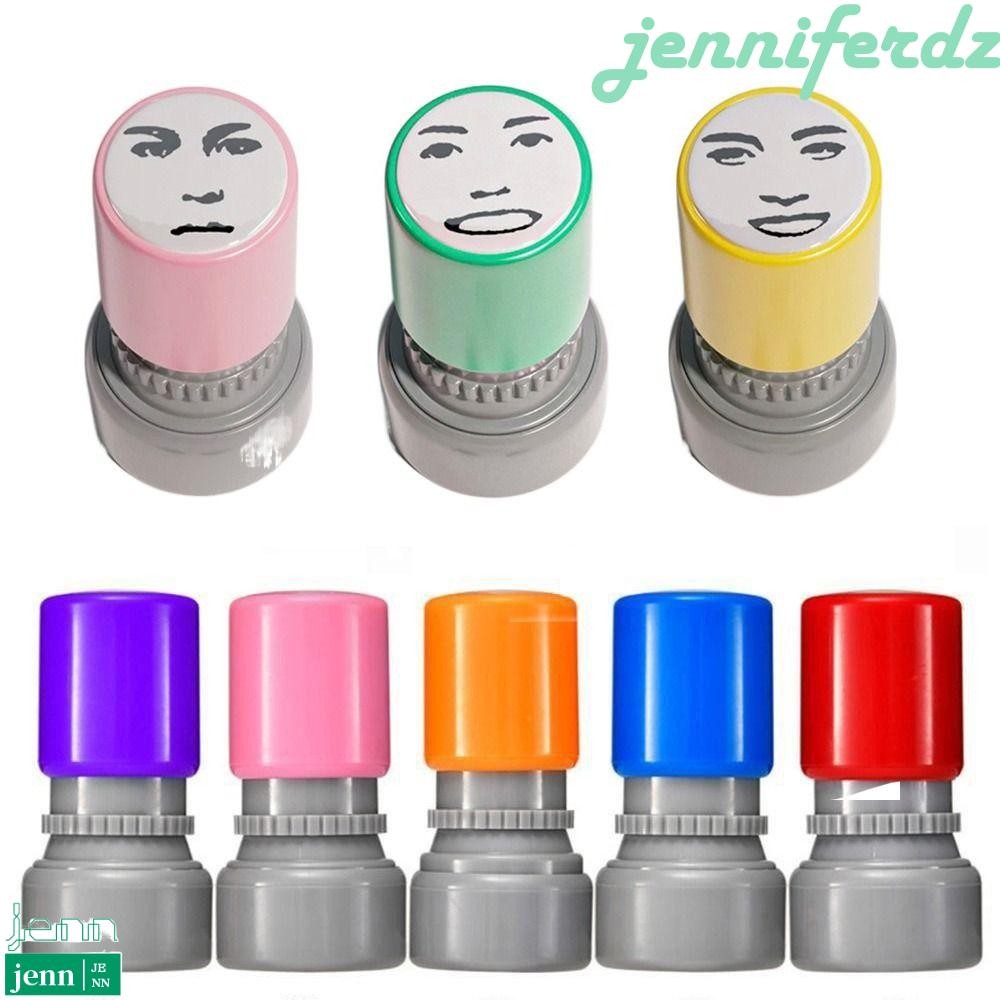 JENNIFERDZ Face Memes Seal Stamp, Novetly Prank Trick Funny Seal Stamp ...