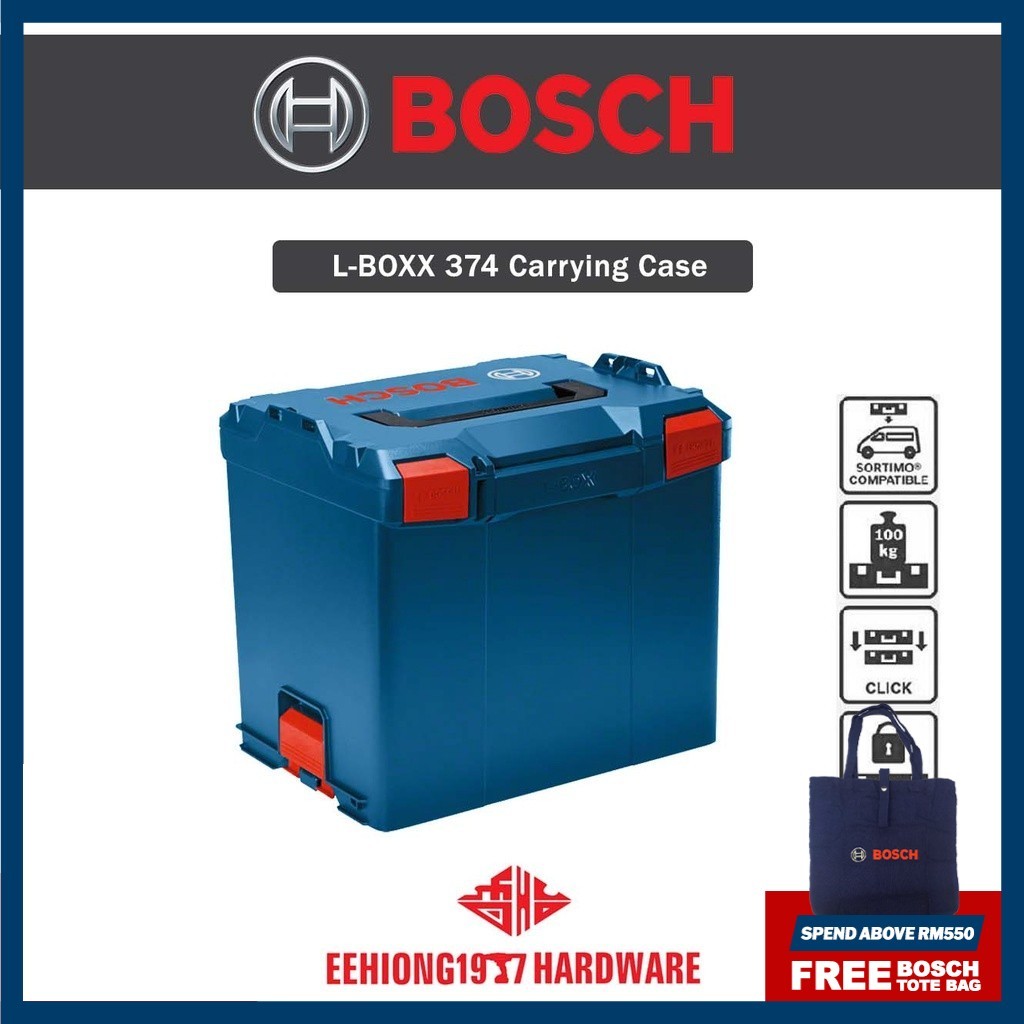 BOSCH L-BOXX 374 Carrying Case Professional Tool Box L BOXX Kotak ...