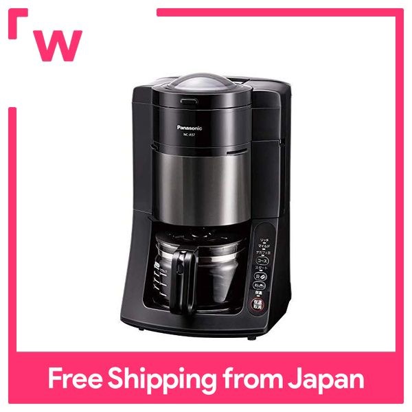 Panasonic fully automatic coffee maker with mill boiling water ...