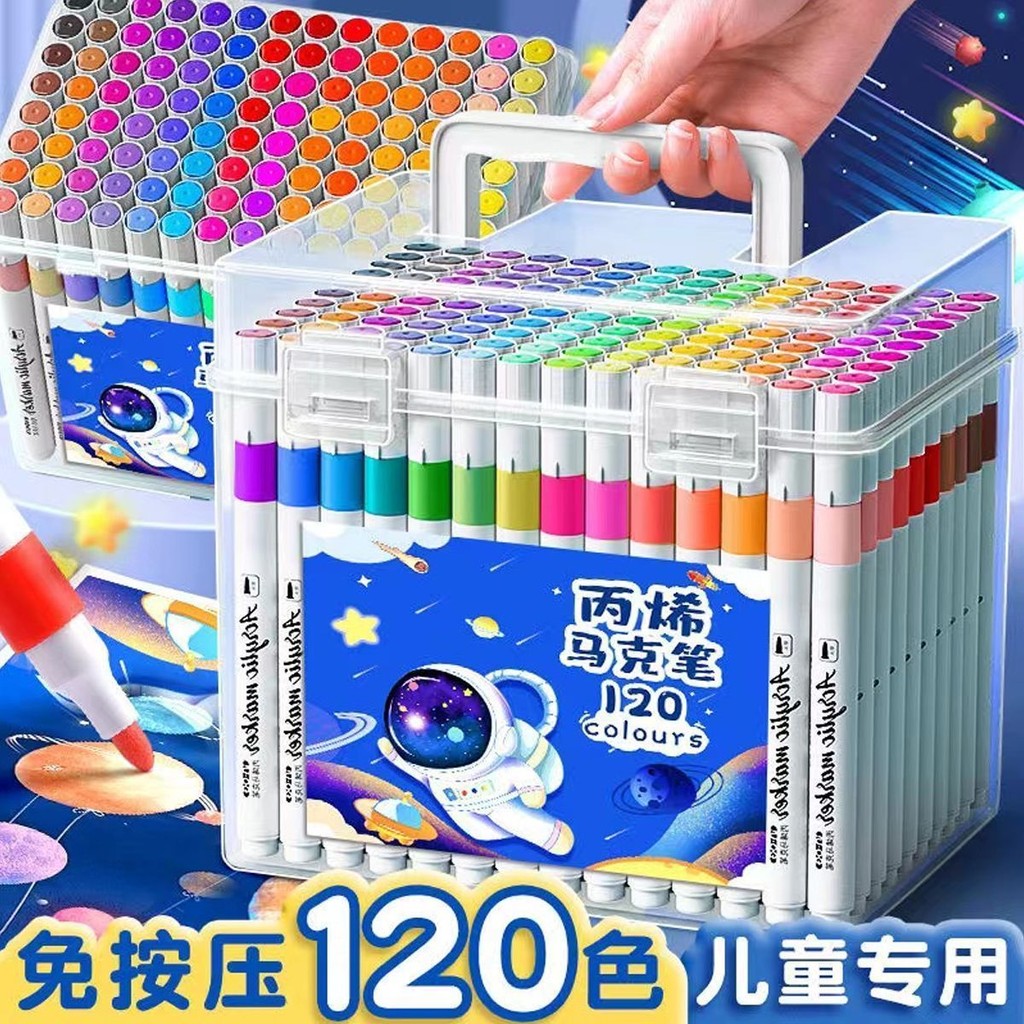Acrylic Marker Student Dedicated Art Industry Impervious Paper Can ...