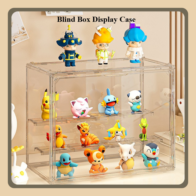 【SG Local Stock】 Blind Box Display Case - Acrylic Magnetic Storage ...