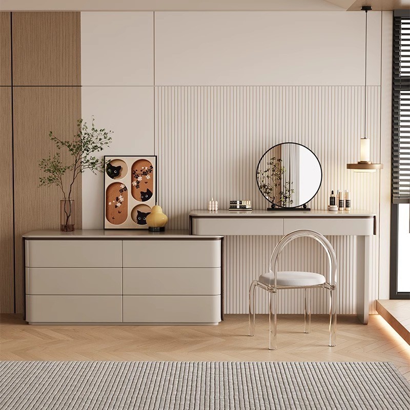 Italian Paint Dressing Table Storage Cabinet Chest of Drawers ...