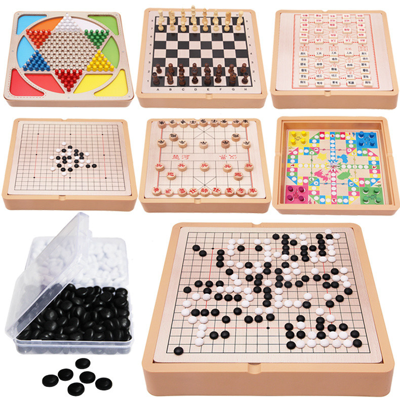 Sg SELLER Extra Large Children's Multifunctional Flying Chess Checkers ...