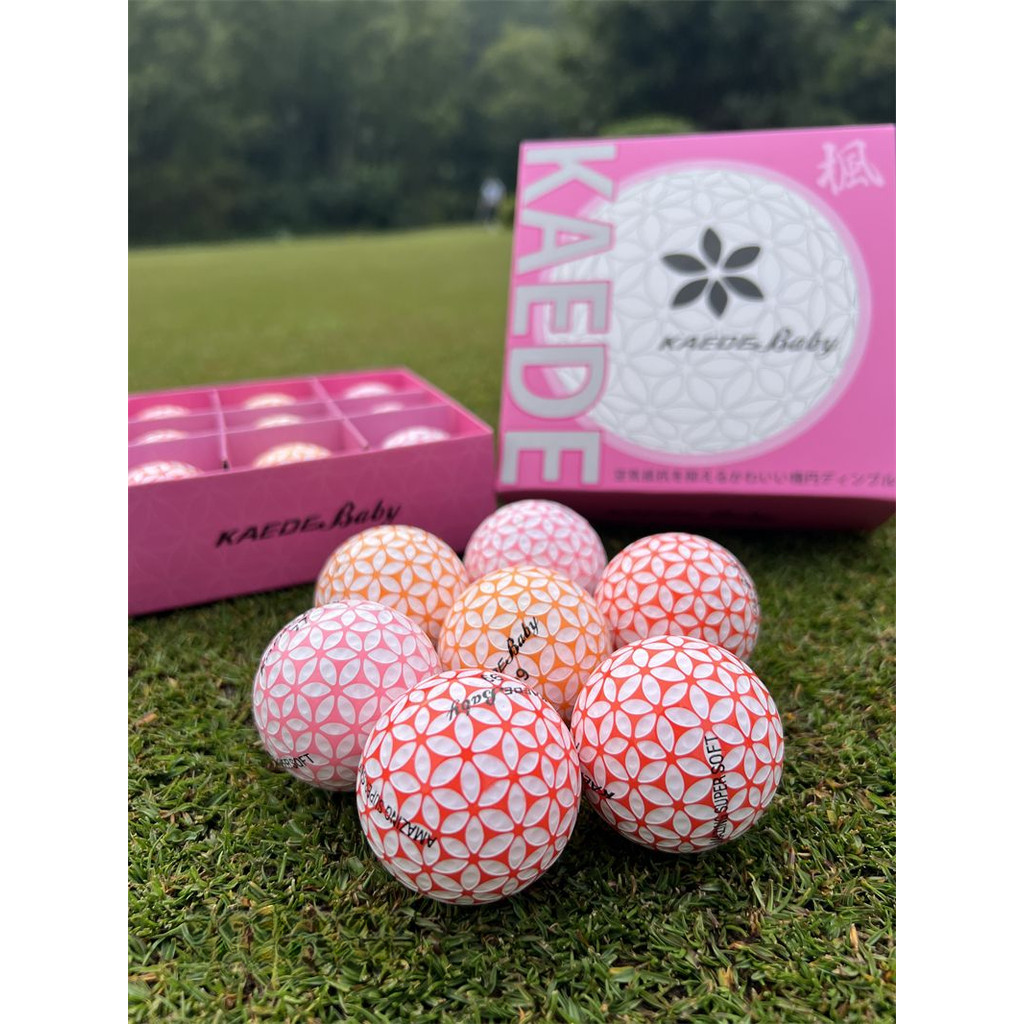 9Pics A Box Golf Balls KAEDE Sakura Double Competition Practice Golf ...