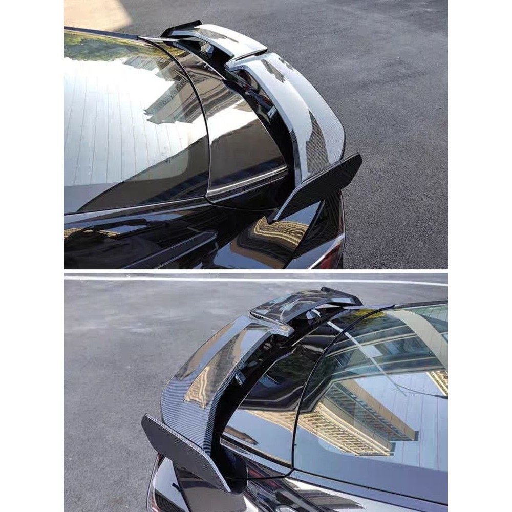 Universal Car Spoiler Modification for Sedan, No-Drill Seagull Spoiler ...
