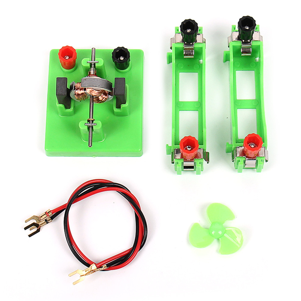 Direct Current Motor Model with Fan Physical Circuit Experiment Kid ...