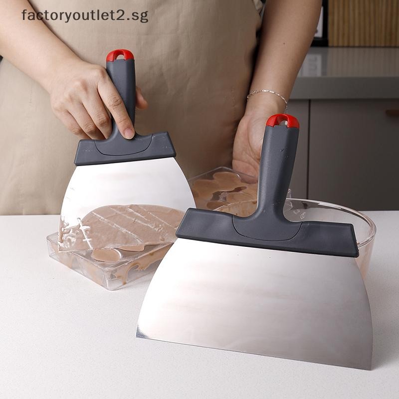 Coating Spatula For Chocolate Scraper Stainless Steel Dough Scraper ...