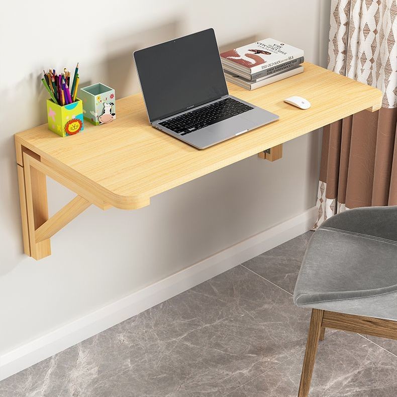 Long Wall-Mounted Folding Desk Narrow Desk Wall-Mounted Home Computer ...