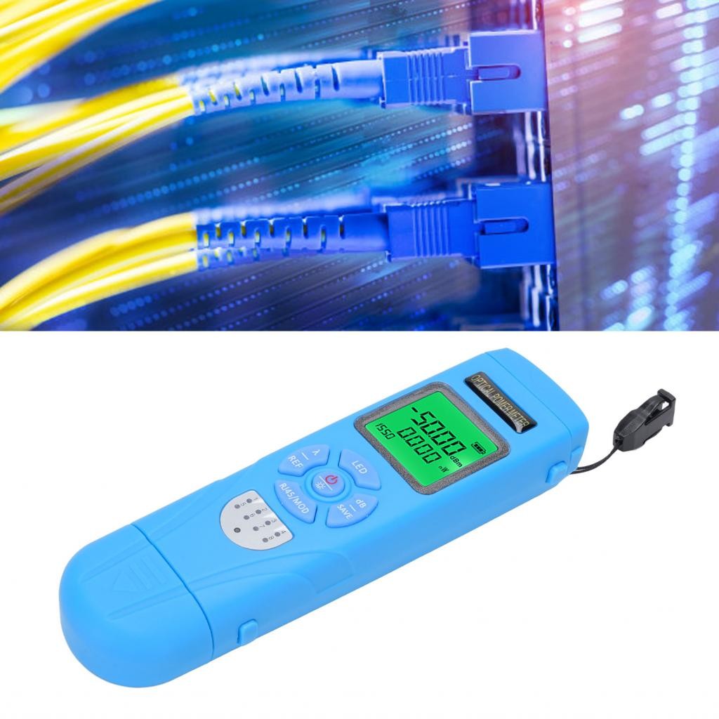 Allinit Optical Power Meter Digital Factor with Backlight Display -50 ...