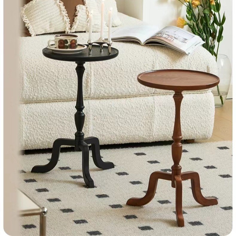 Nordic Round Table Simple Table Small Round Table American Coffee Table Round Small Coffee Table ...