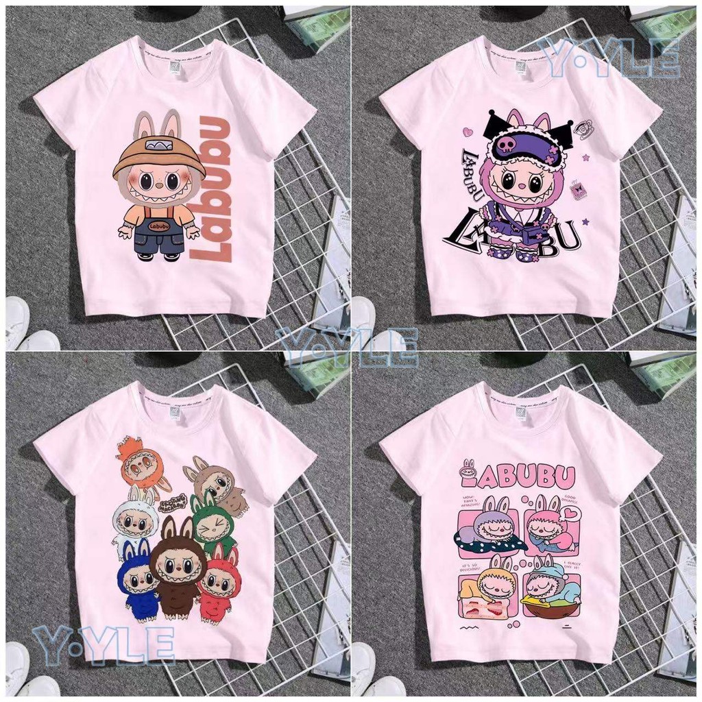 labubu clothes labubu shirt popmart shirt for kids R6 | Shopee Singapore
