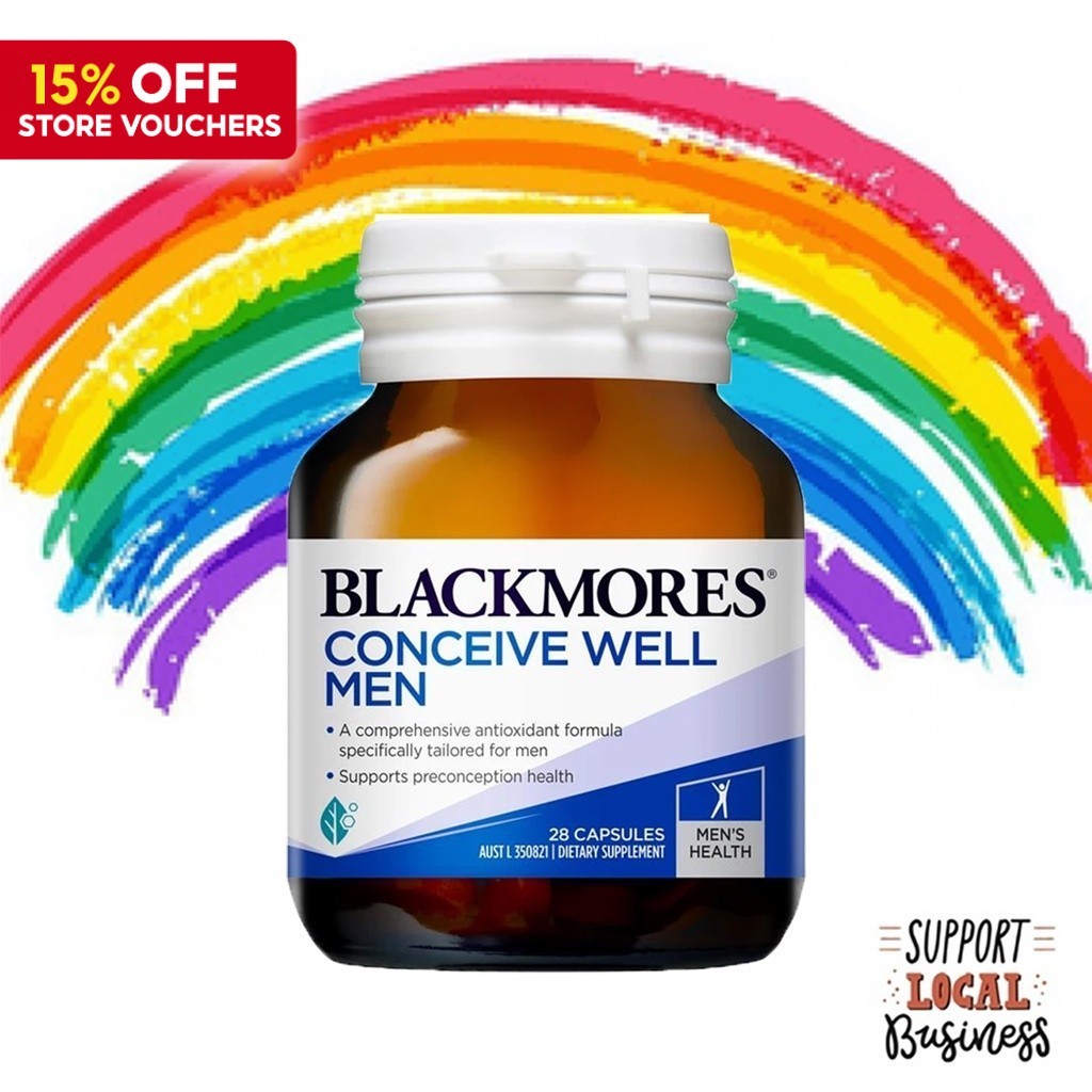 [Crazy Sale] Blackmores Conceive Well Men 28 Capsules [Sperm Health ...