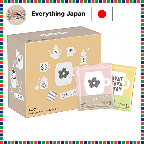 【Direct from Japan】UCC Delicious Decaffeinated Coffee Drip Coffee Decaf/Non-Caffeine Regular ...