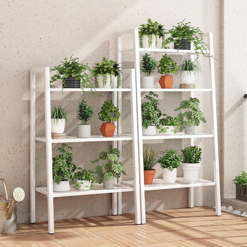 [48H Shipping] Slanted Trapezoidal Storage Rack Balcony Flower Pot ...
