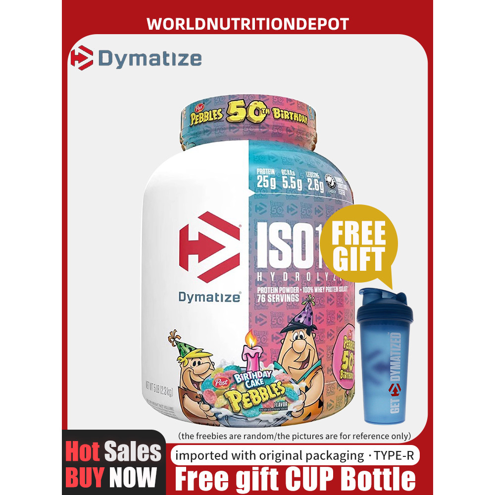 Dymatize whey ISO100 ISOLATE hydrolyzed Protein Powder 5lbs | Shopee ...