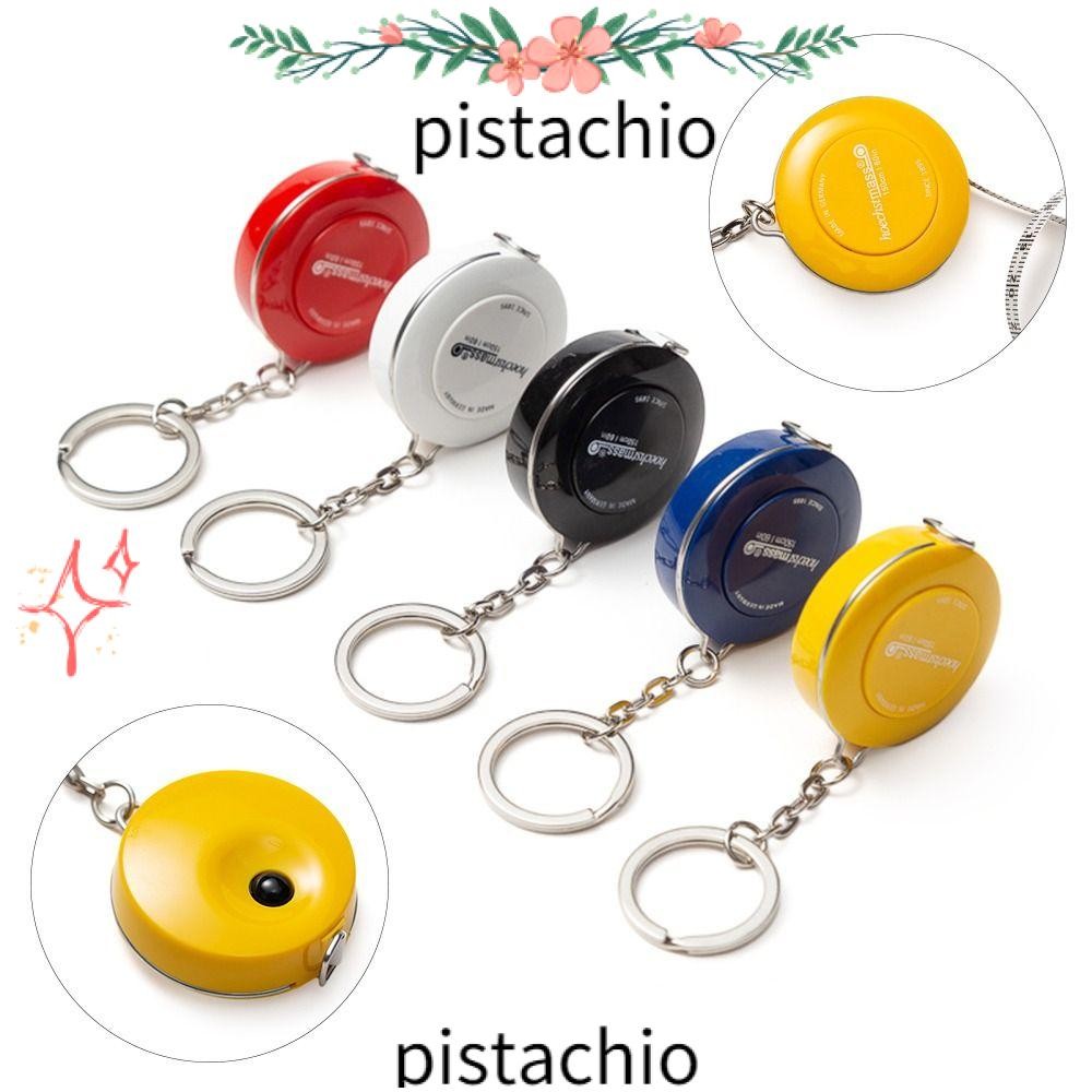 PISTA 2pcs Keychain Tape Measure Mini Portable 150cm 60 Inch Centimeter ...