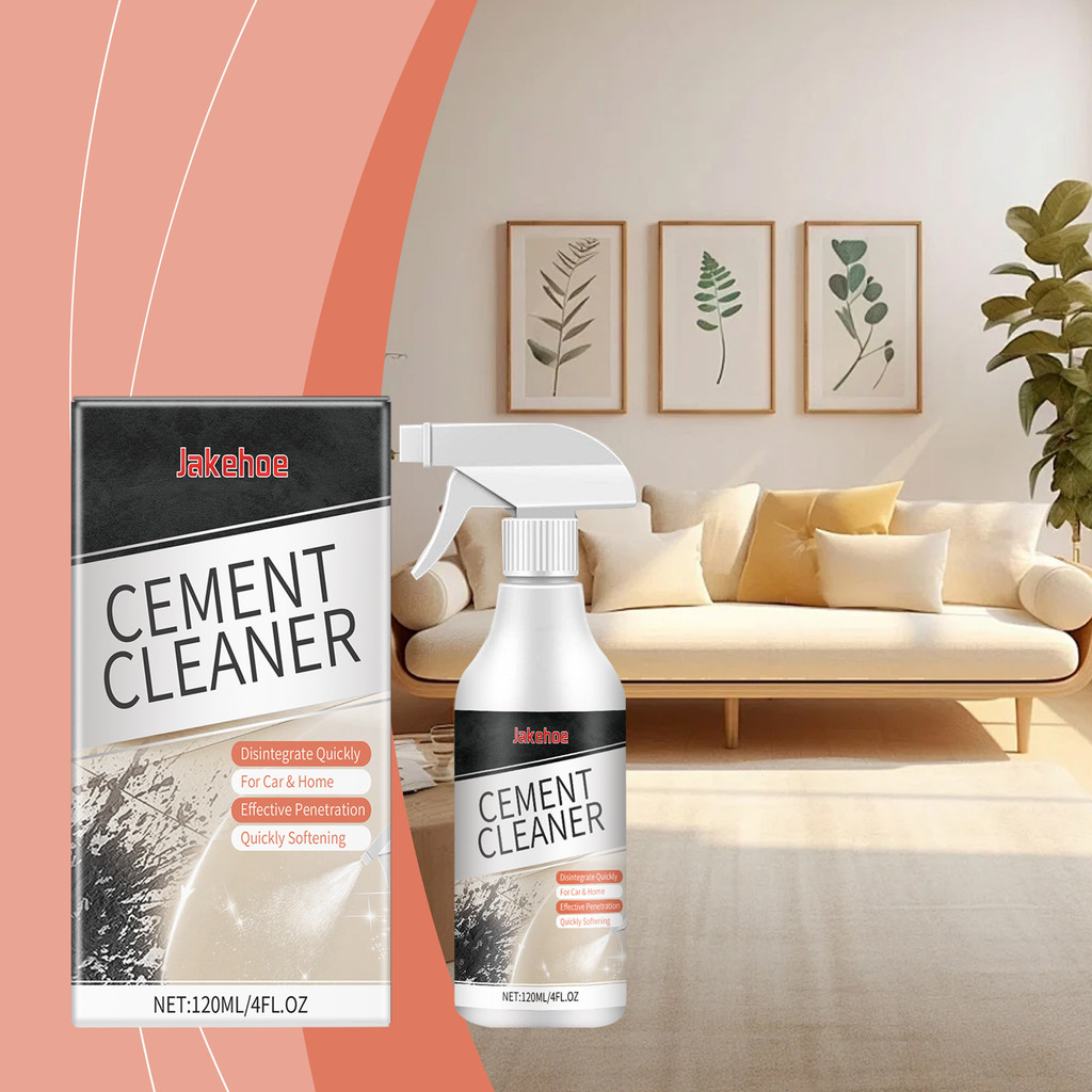 Jakehoe Cement Cleaner Tile Cement Grout Concrete Floor Cleaner Cement ...